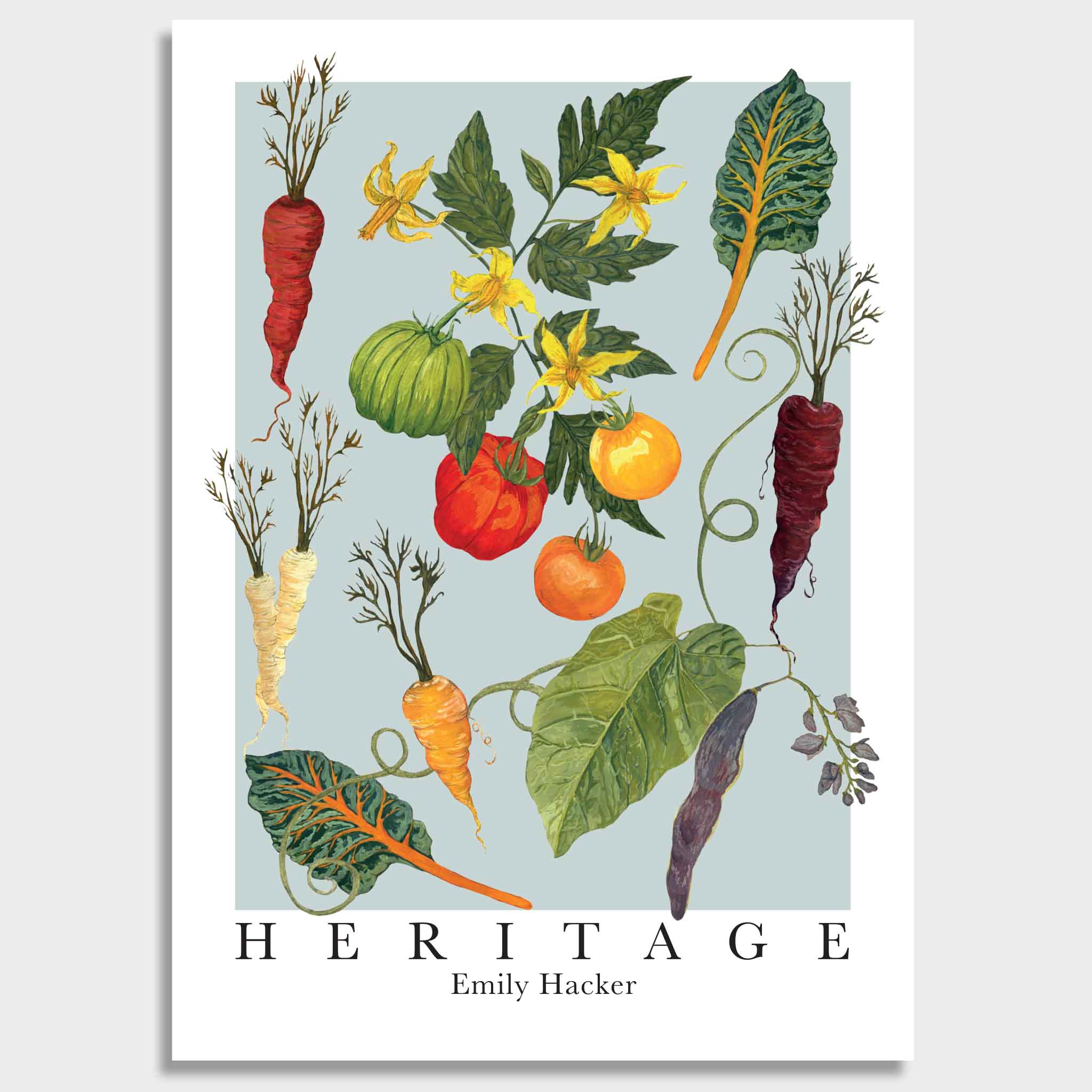 Heritage Vegetable Art Print – Emily Hacker