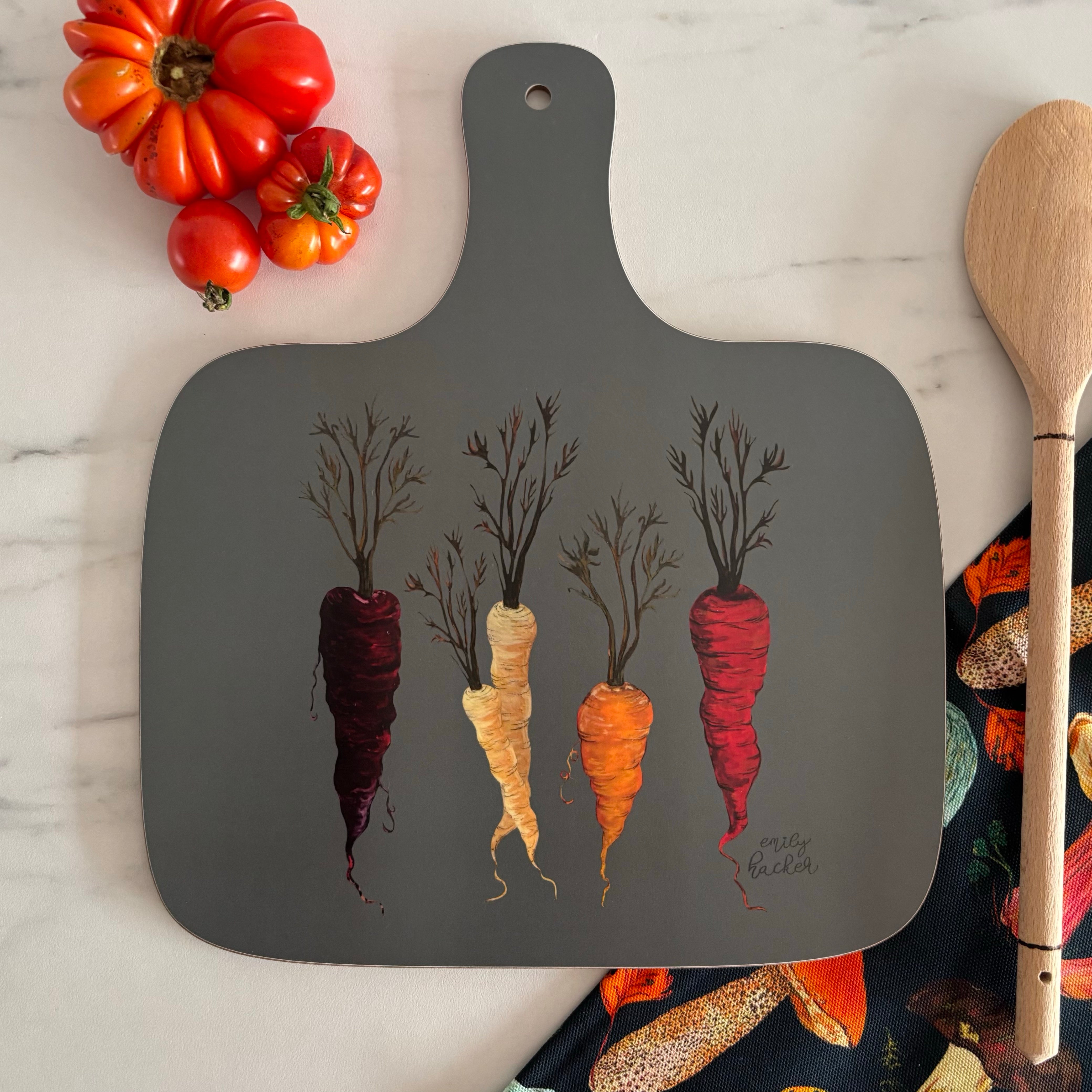 Carrot Chopping Board – Emily Hacker